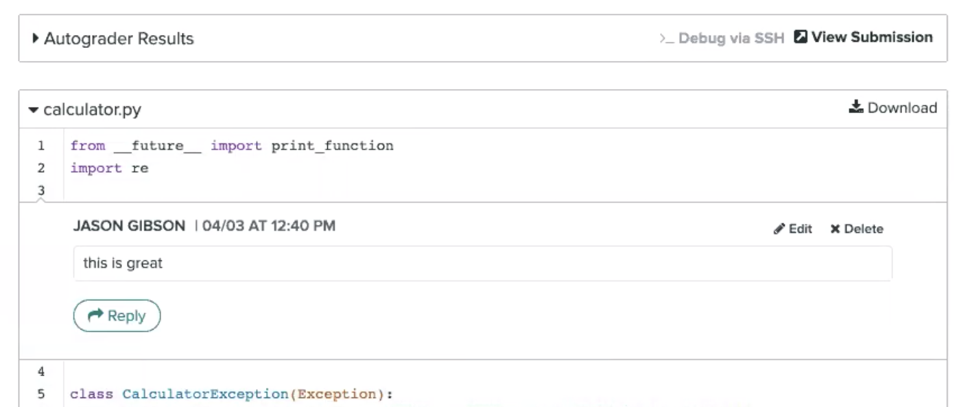 Creating A Programming Assignment In Gradescope Staff Guide Digital
